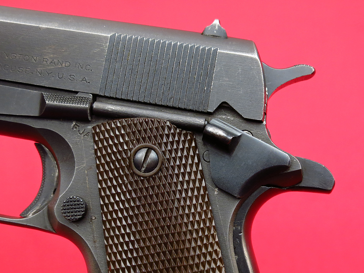 Remington Rand 1911a1 U.S. Army .45 Auto...Type 2 Slide Address ...