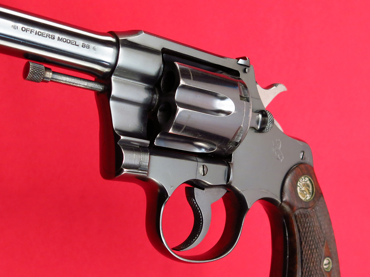 Colt OFFICERS MODEL .38 2ND ISSUE...7-1/2" BARREL, ORIGINAL FINISH, MFD ...