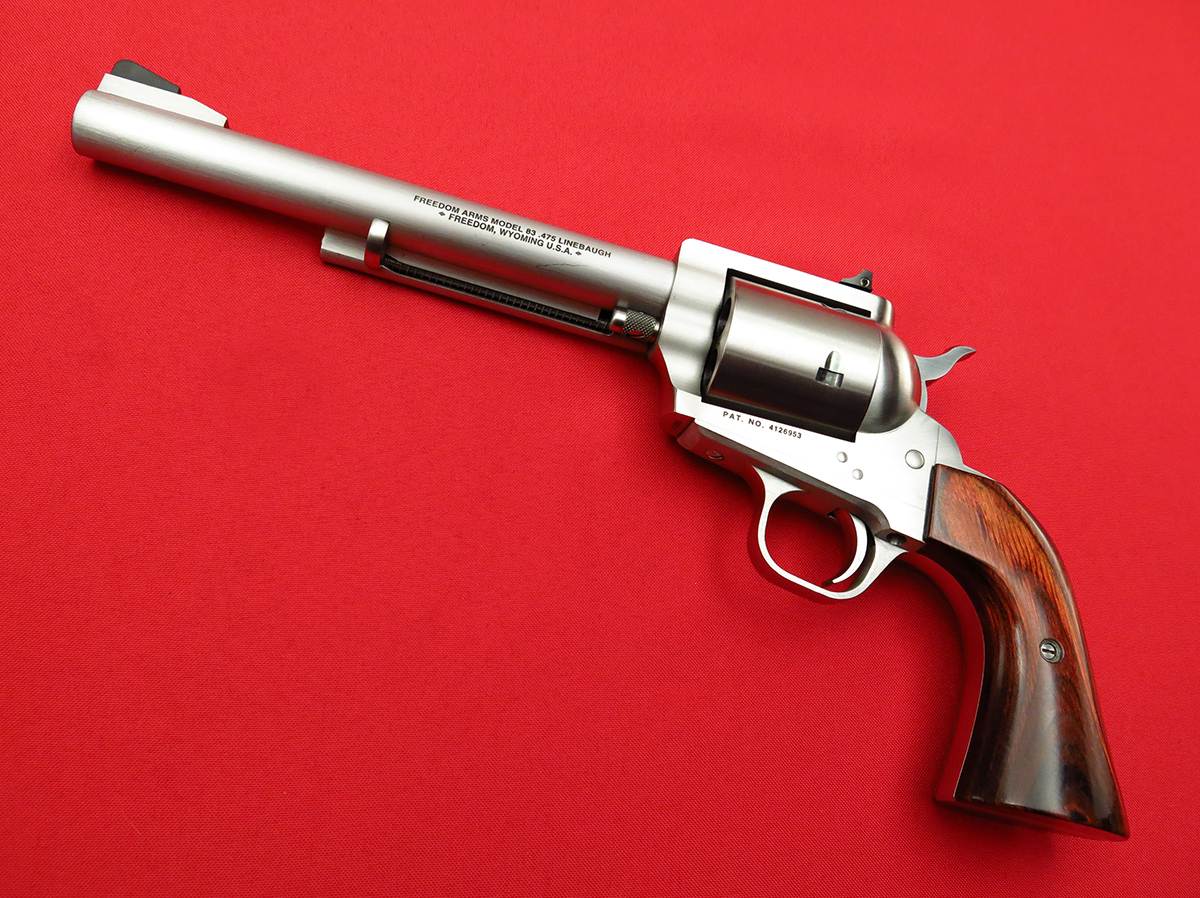Freedom Arms MODEL 83 PREMIER GRADE...475 LINEBAUGH, 7-1/2" BBL ...
