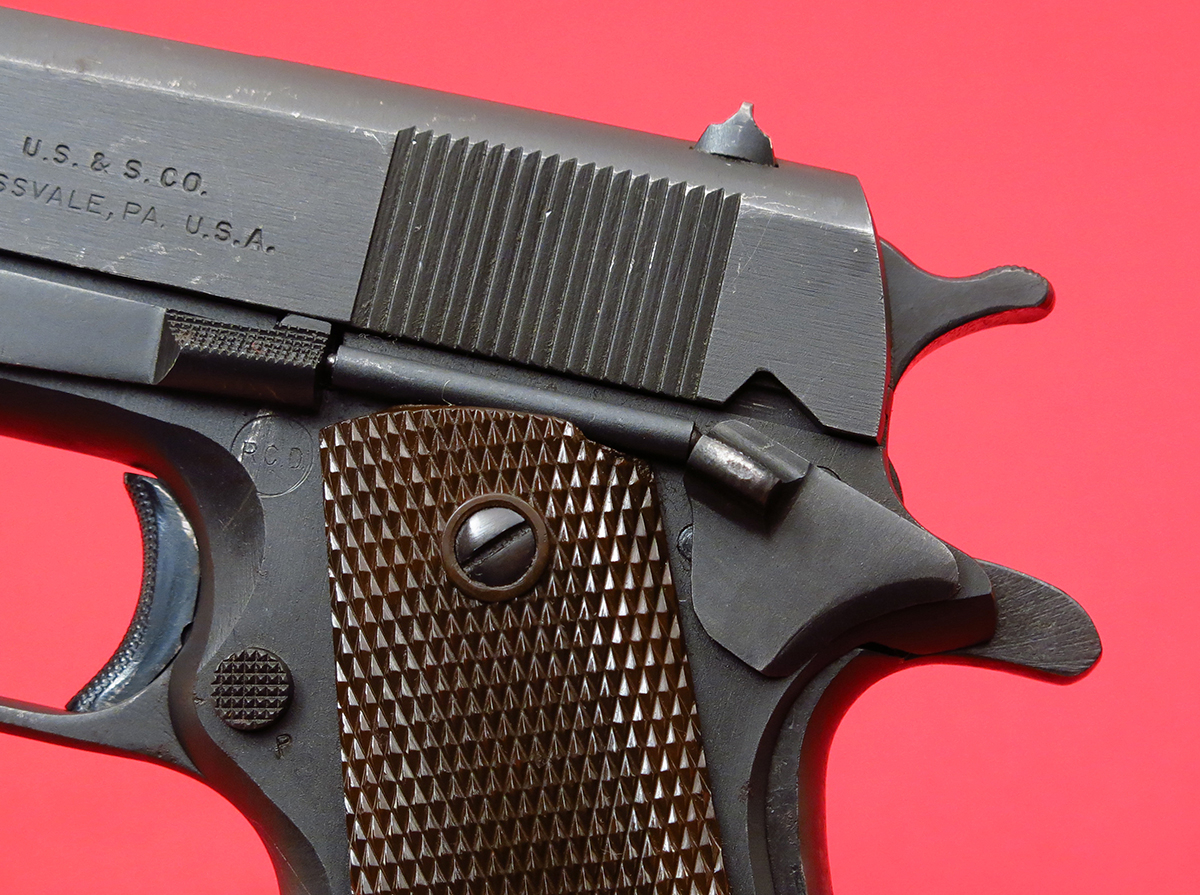 Union Switch & Signal Us&S 1911a1 U.S. Army...Original Dulite Finish ...