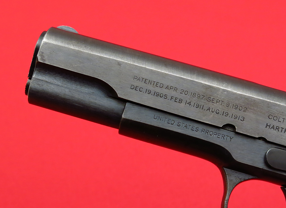 Colt 1911 Usmc .45 Auto... Marine Corps Ww1 Issued...Original Finish W ...