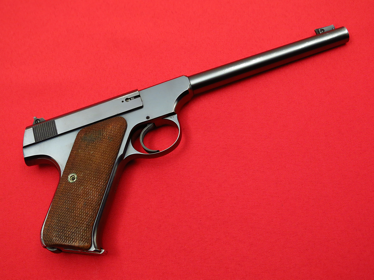 Colt Pre-War Woodsman .22 Target Model...Hi-Speed Msh, Good Original ...