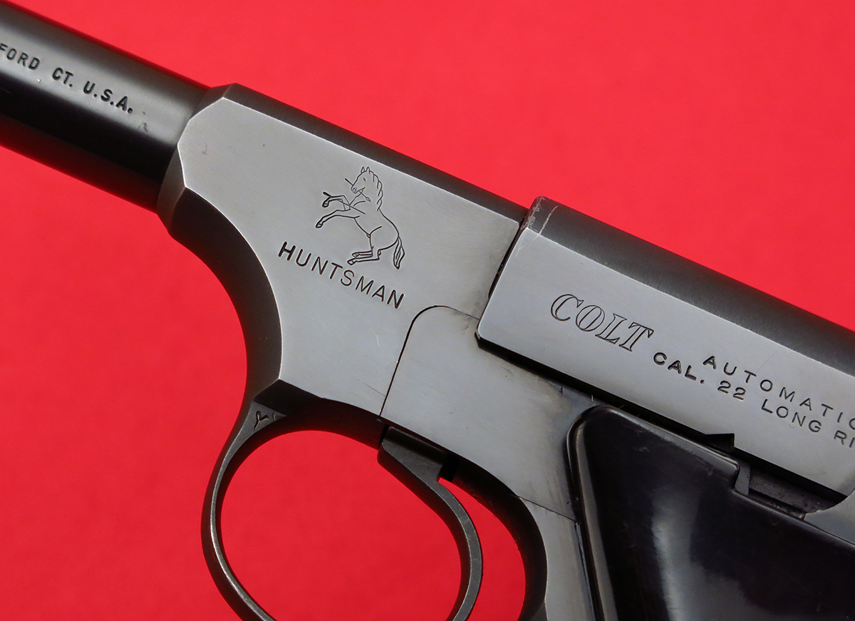 Colt Huntsman (Woodsman Variant)...4-1/2" Barrel, All Original, Good ...