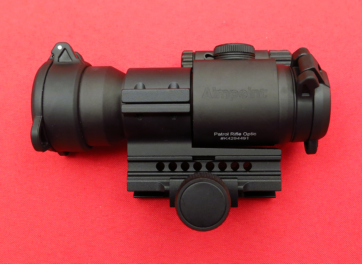 Aimpoint PRO (PATROL RIFLE OPTIC) RED DOT... W/ QRP2 MOUNT, AR15 SPACER ...