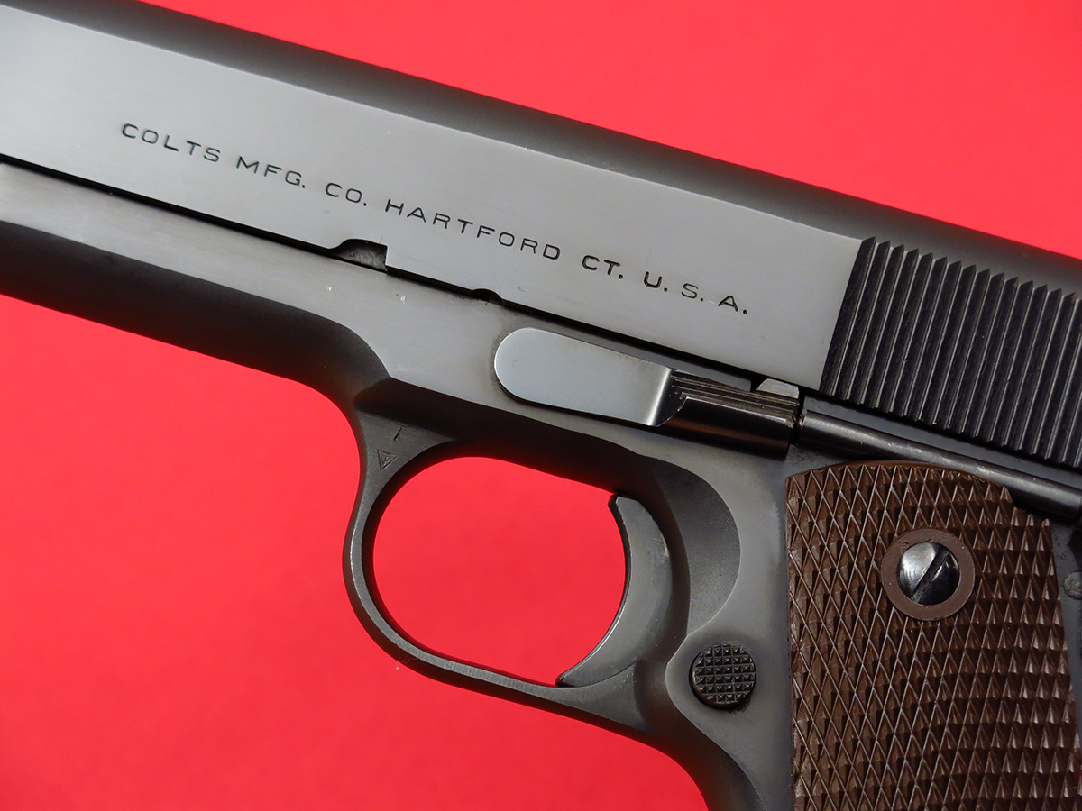 Colt Super .38 Automatic...Early Post-War "Fat Barrel"...Fantastic ...