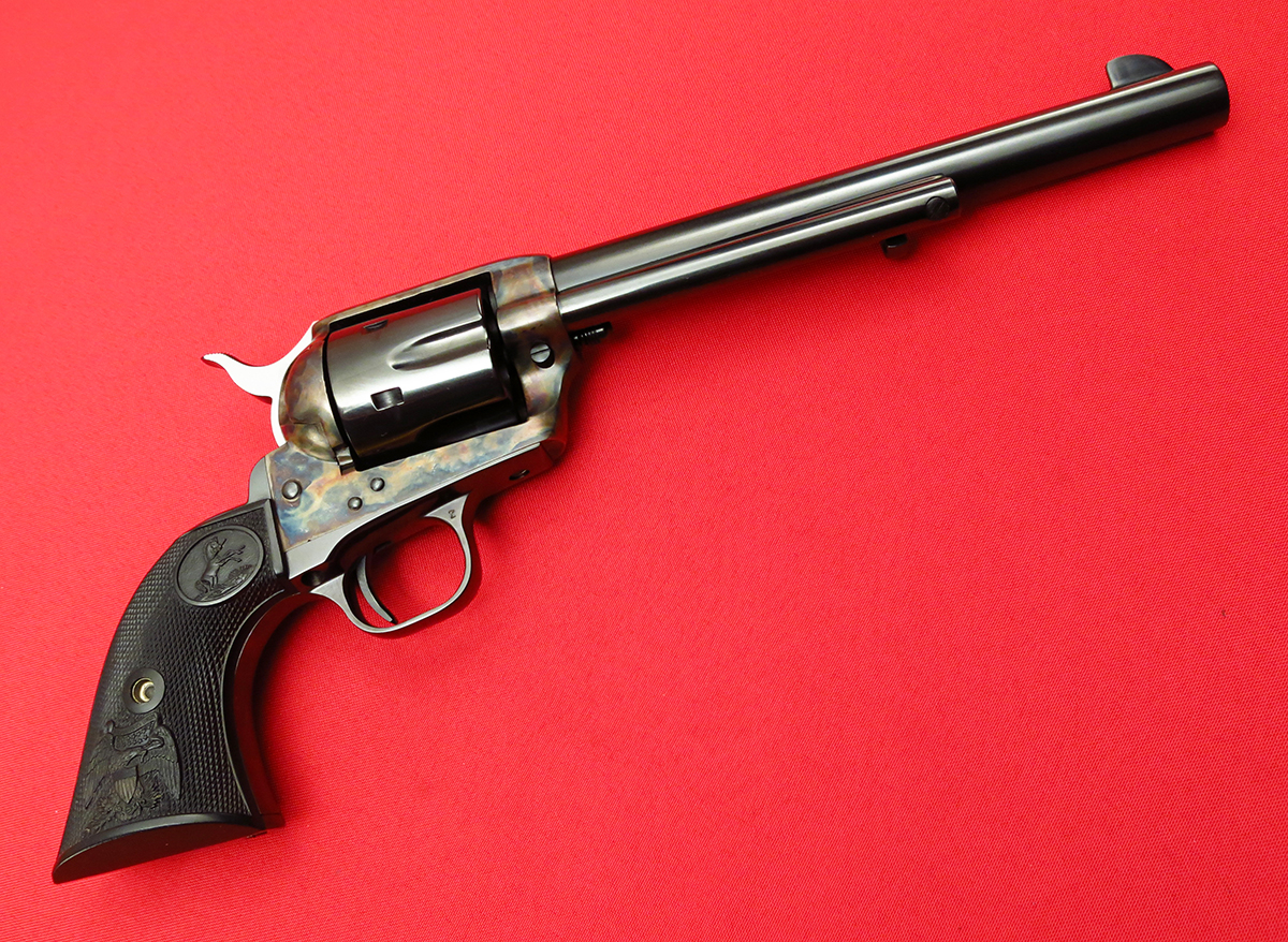 Colt Single Action Army Saa .45...7-1/2" Barrel, Blue & Case Colors...Unfired In Box W/ Factory ...