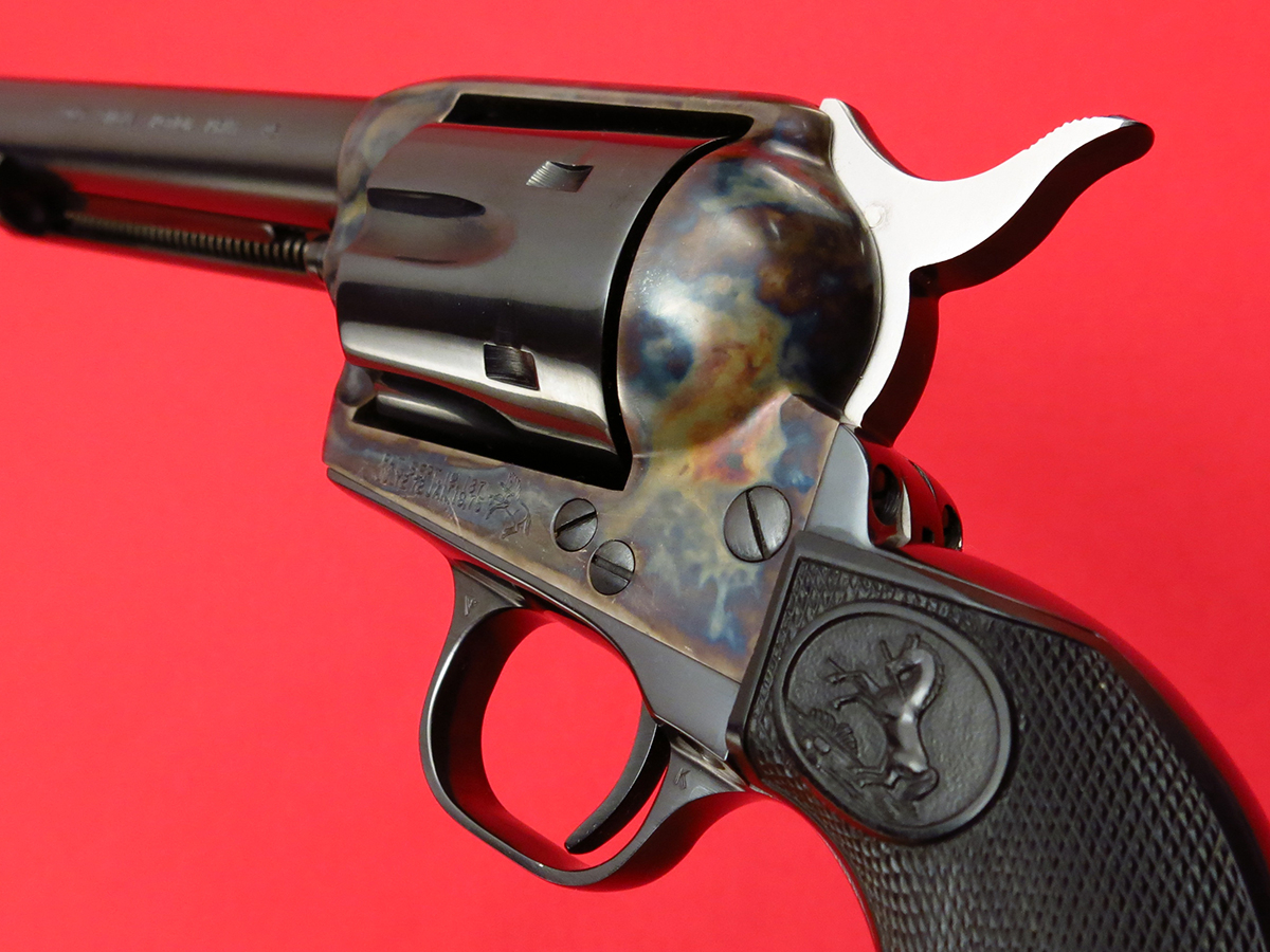 Colt Single Action Army Saa .45...7-1/2" Barrel, Blue & Case Colors...Unfired In Box W/ Factory ...