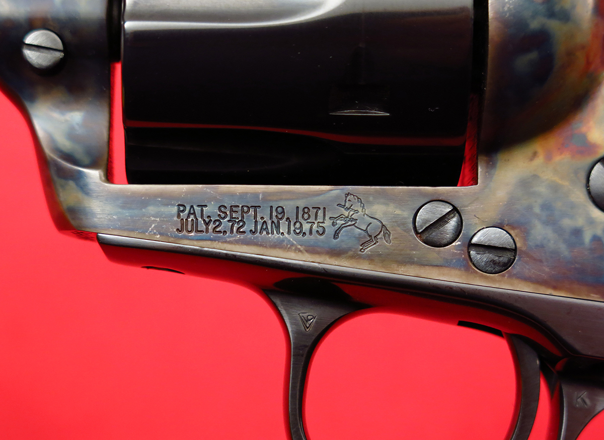 Colt Single Action Army Saa .45...7-1/2" Barrel, Blue & Case Colors ...