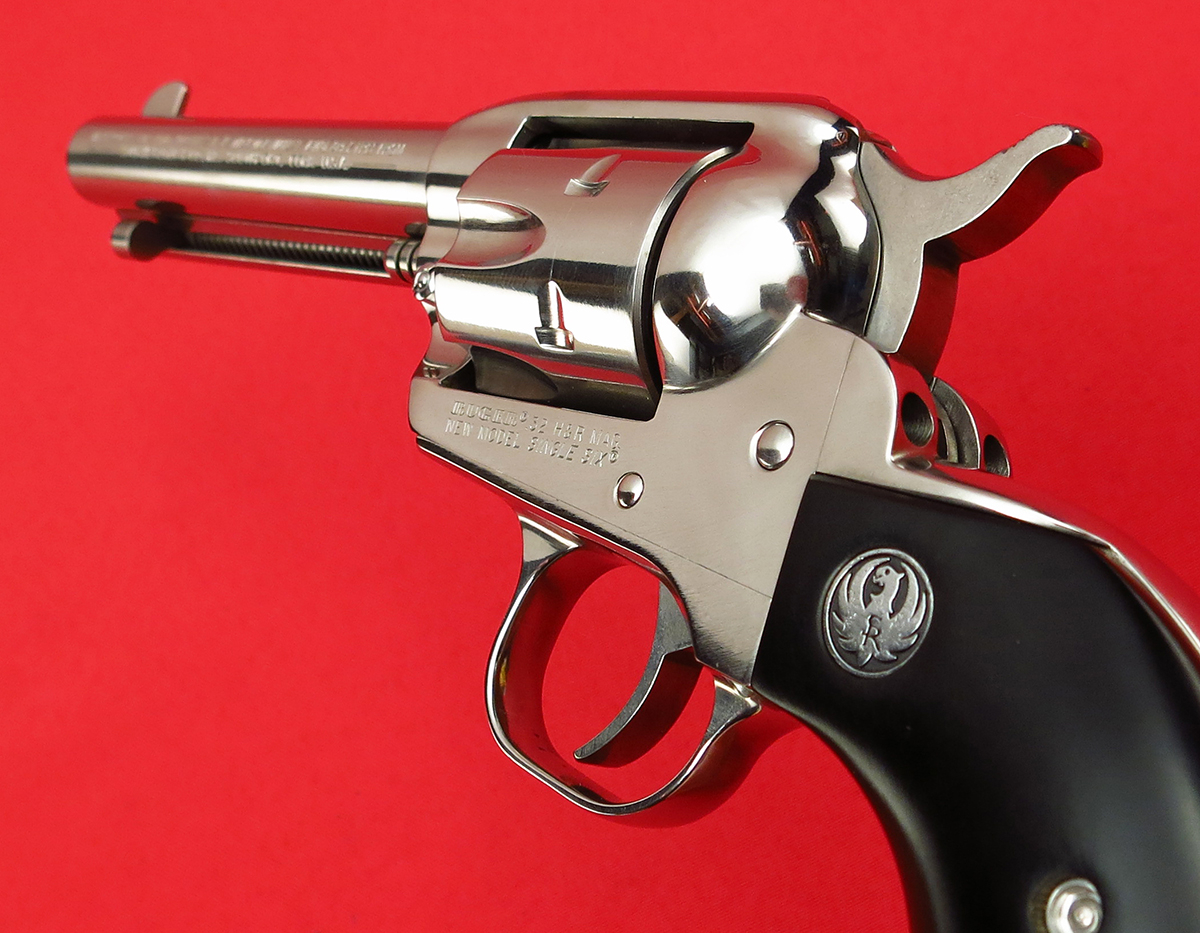 Ruger Single-Six .32 H&R Mag...Bright Stainless, 4-5/8", Fixed Sights ...