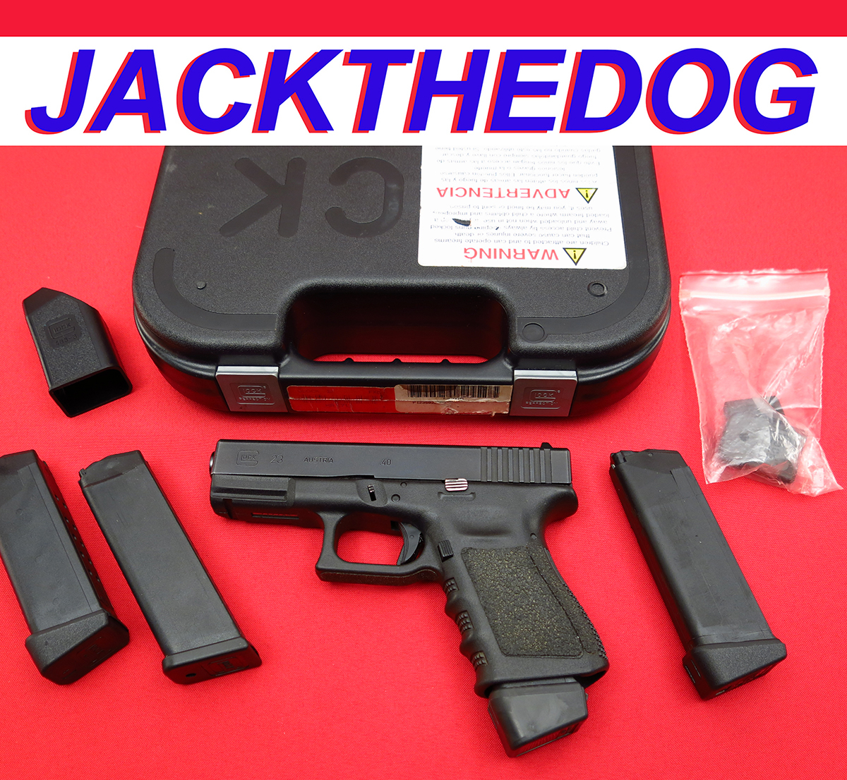 Glock G23 Gen 3 Compact .40s&W...Good Shape In Box W/ Extra Mags...Mfd ...