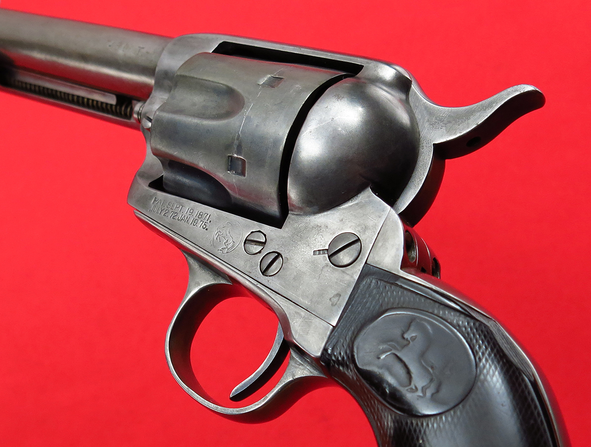 Colt Single Action Army Saa .45 1st Gen...Belonged To Lone Ranger Actor ...