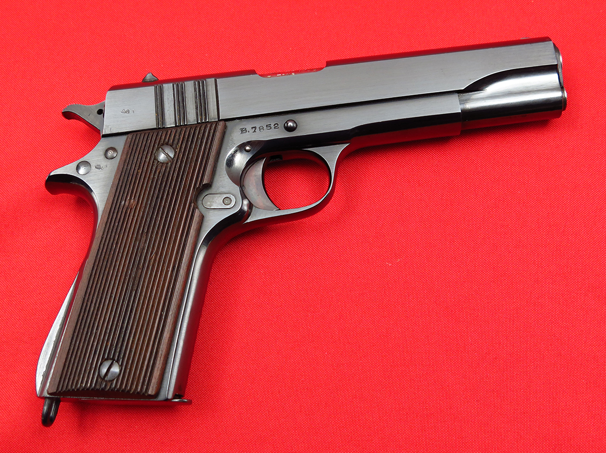 HAFDASA BALLESTER-MOLINA (ARGENTINE .45 AUTO)... WW2 BRITISH SOE ...