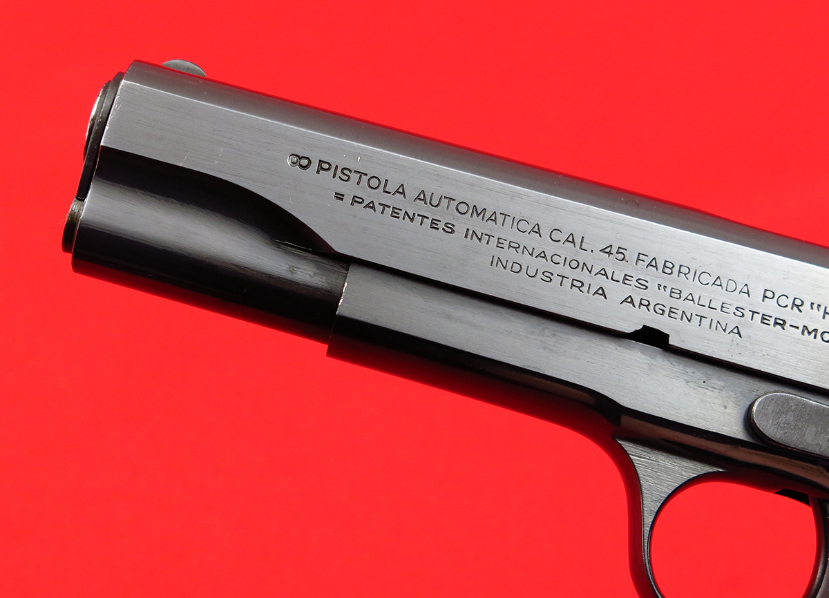 HAFDASA BALLESTER-MOLINA (ARGENTINE .45 AUTO)... WW2 BRITISH SOE ...