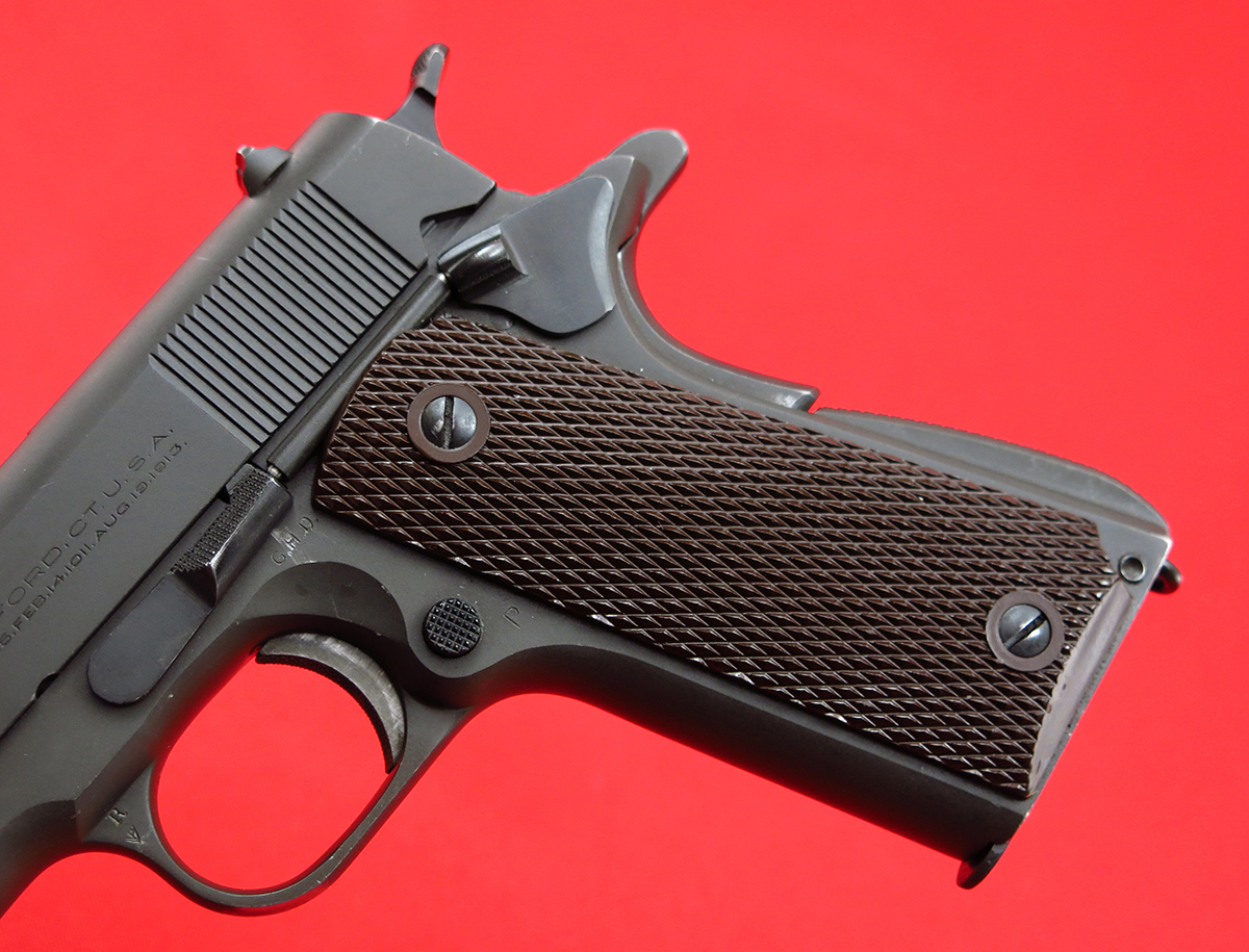 Colt 1911a1 U.S. Army .45 Auto...Commercial/Military Transfer, Cut For ...