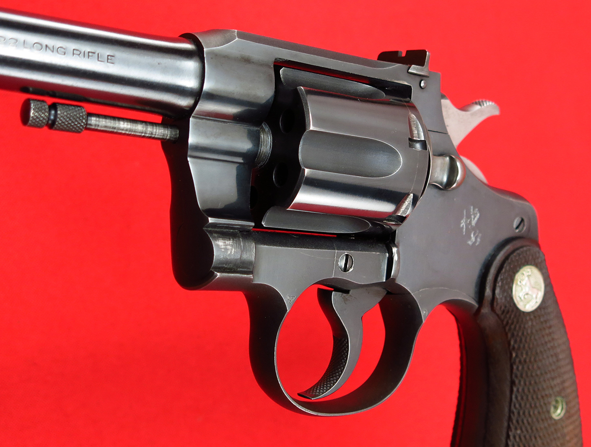 Colt Officers Model .22 Long Rifle...Dual Tone Finish, 6" Barrel ...