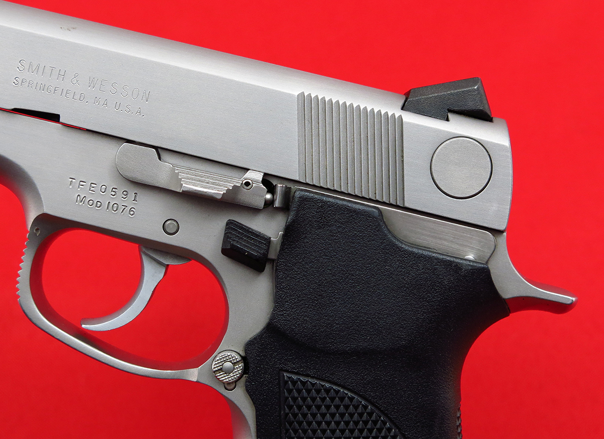 Smith & Wesson Model 1076 Stainless 10mm...Scarce Fbi Variation, No Mag ...
