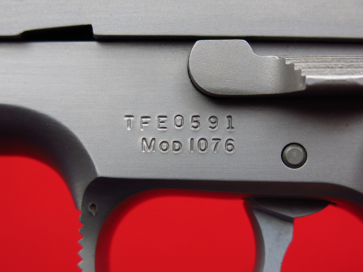 Smith & Wesson Model 1076 Stainless 10mm...Scarce Fbi Variation, No Mag ...