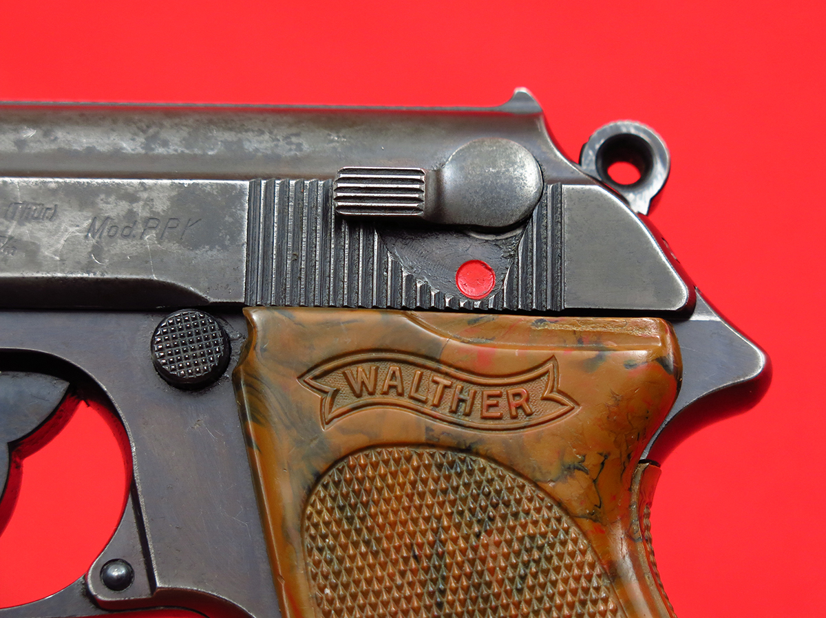 Walther Ww2 Ppk Issued To The Dreaded "Ss"...Original Finish, Numbered ...