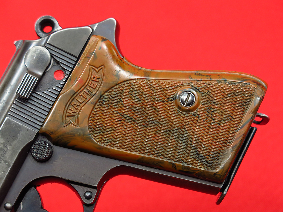Walther Ww2 Ppk Issued To The Dreaded "Ss"...Original Finish, Numbered ...