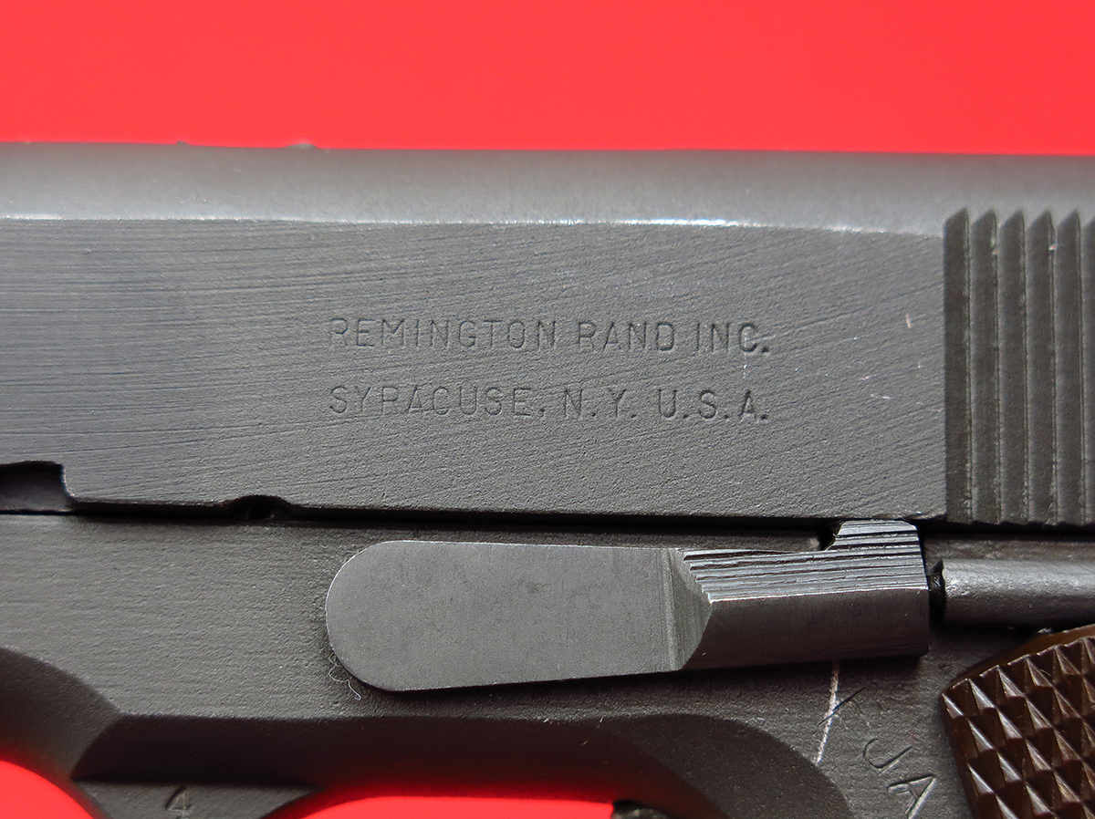 Remington Rand 1911a1 U.S. Army .45 Auto...Late Production/As New In Original Box...Mfd 1945, C ...