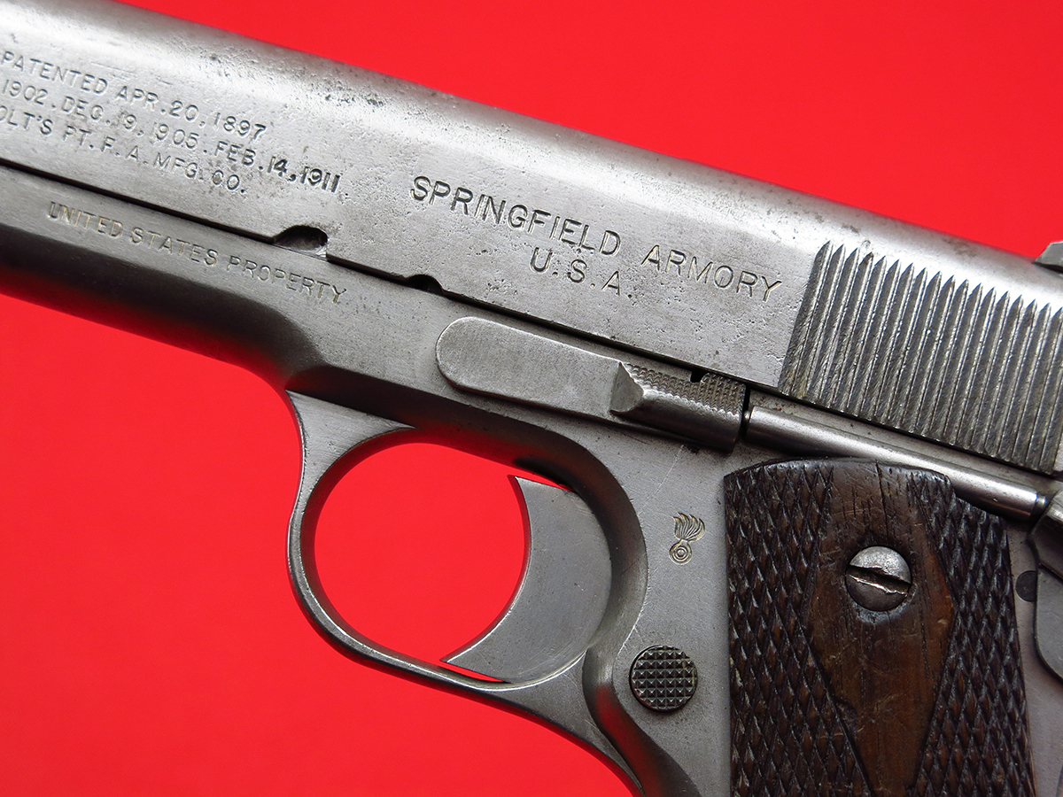 Springfield Armory 1911 U.S. Army...Scarce "Nra" Marked, All S-Marked ...