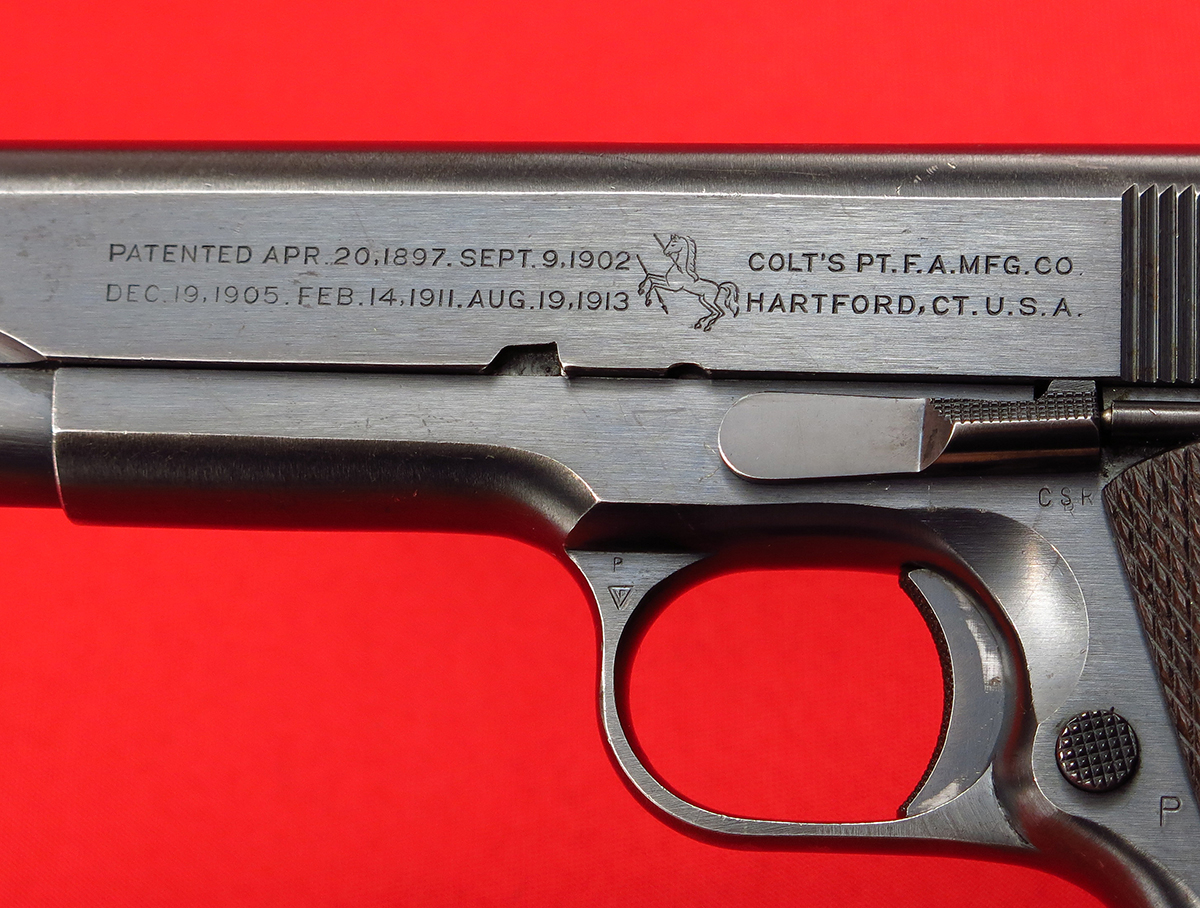 Colt 1911A1 U. S. ARMY .45 AUTO... SCARCE "CSR" INSPECTED/MFD 1940 ...