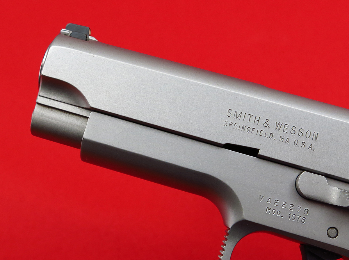 Smith & Wesson Model 1076 Stainless 10mm...W/ Decocker Like Fbi Model ...