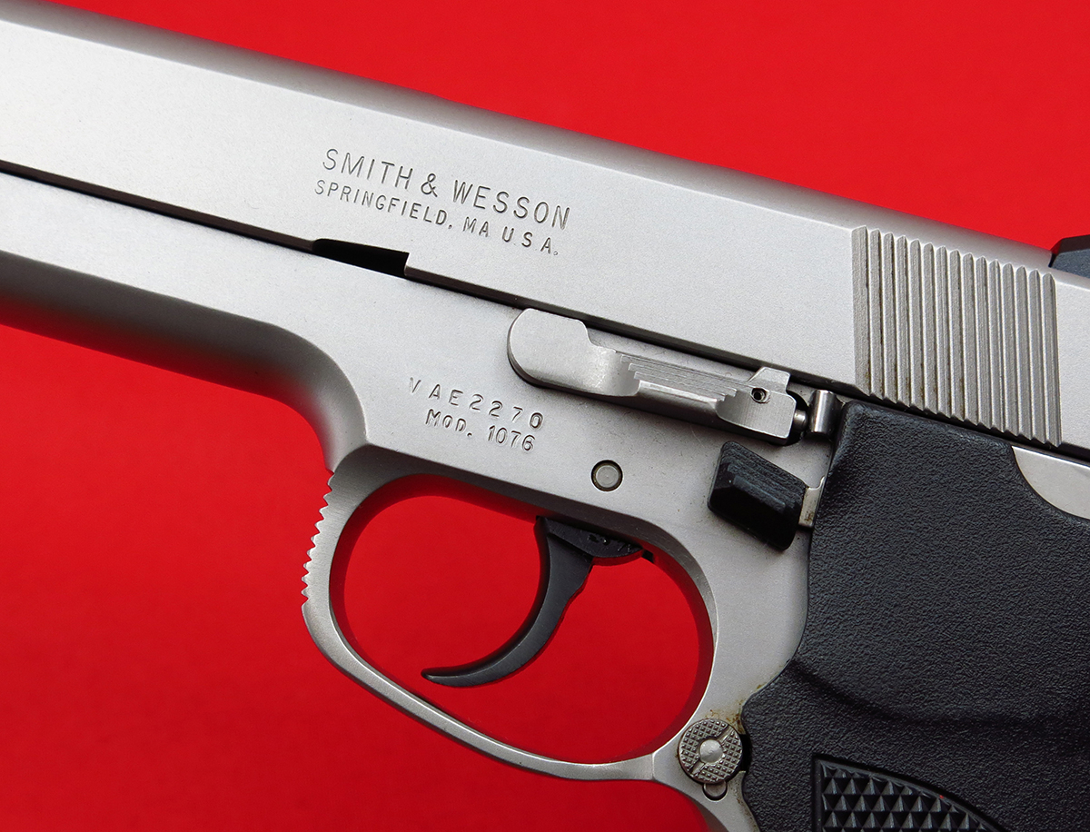 Smith & Wesson Model 1076 Stainless 10mm...W/ Decocker Like Fbi Model ...