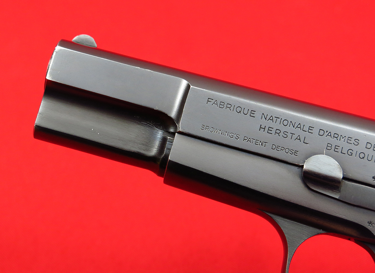 Fn High Power 9mm...Internal Extractor/Thumbprint Slide...Nice Shape ...