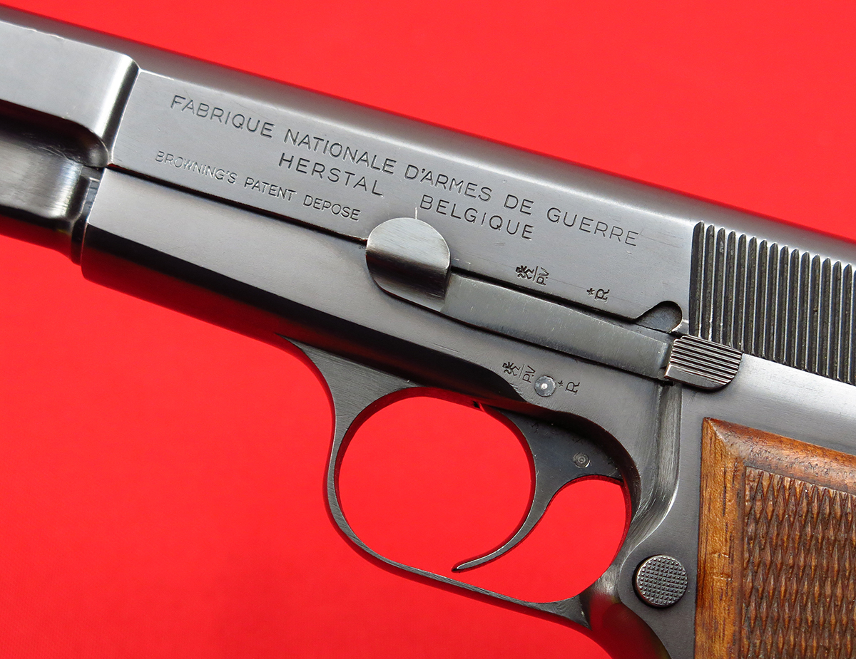 Fn High Power 9mm...Internal Extractor/Thumbprint Slide...Nice Shape ...