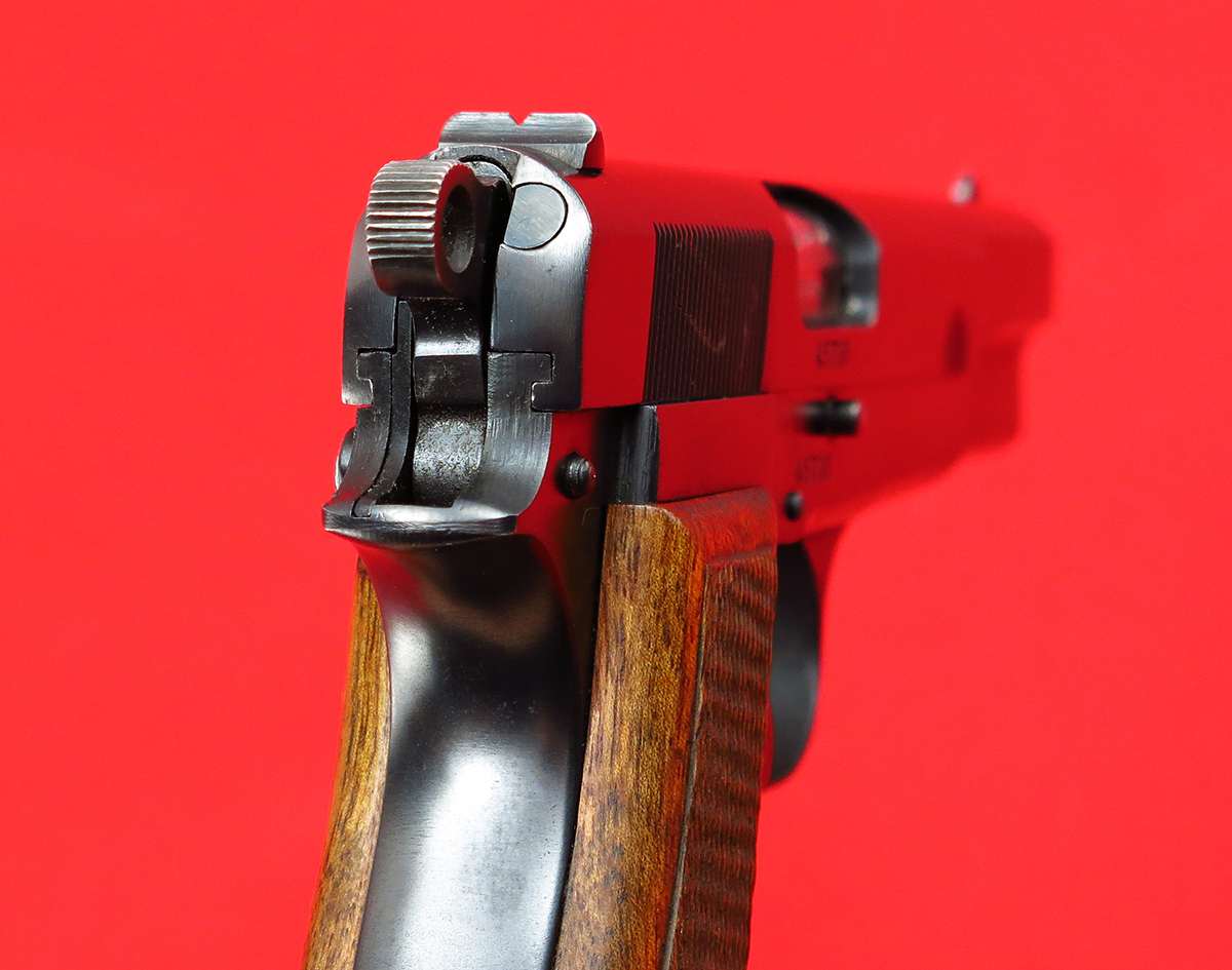 Fn High Power 9mm...Internal Extractor/Thumbprint Slide...Nice Shape ...