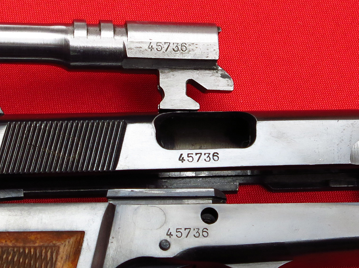 Fn High Power 9mm...Internal Extractor/Thumbprint Slide...Nice Shape ...