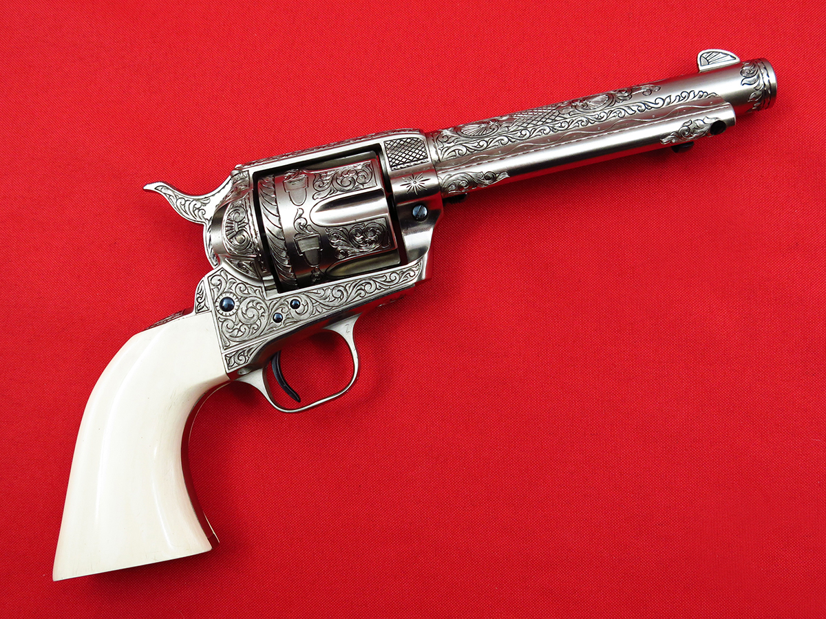 Pictures: Colt SINGLE ACTION ARMY SAA .38/.357...2ND GENERATION, 5-1/2 ...