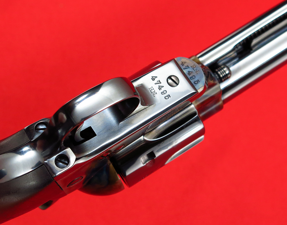 USFA SINGLE ACTION SAA .45..."HENRY NETTLETON CAVALRY REVOLVER ...