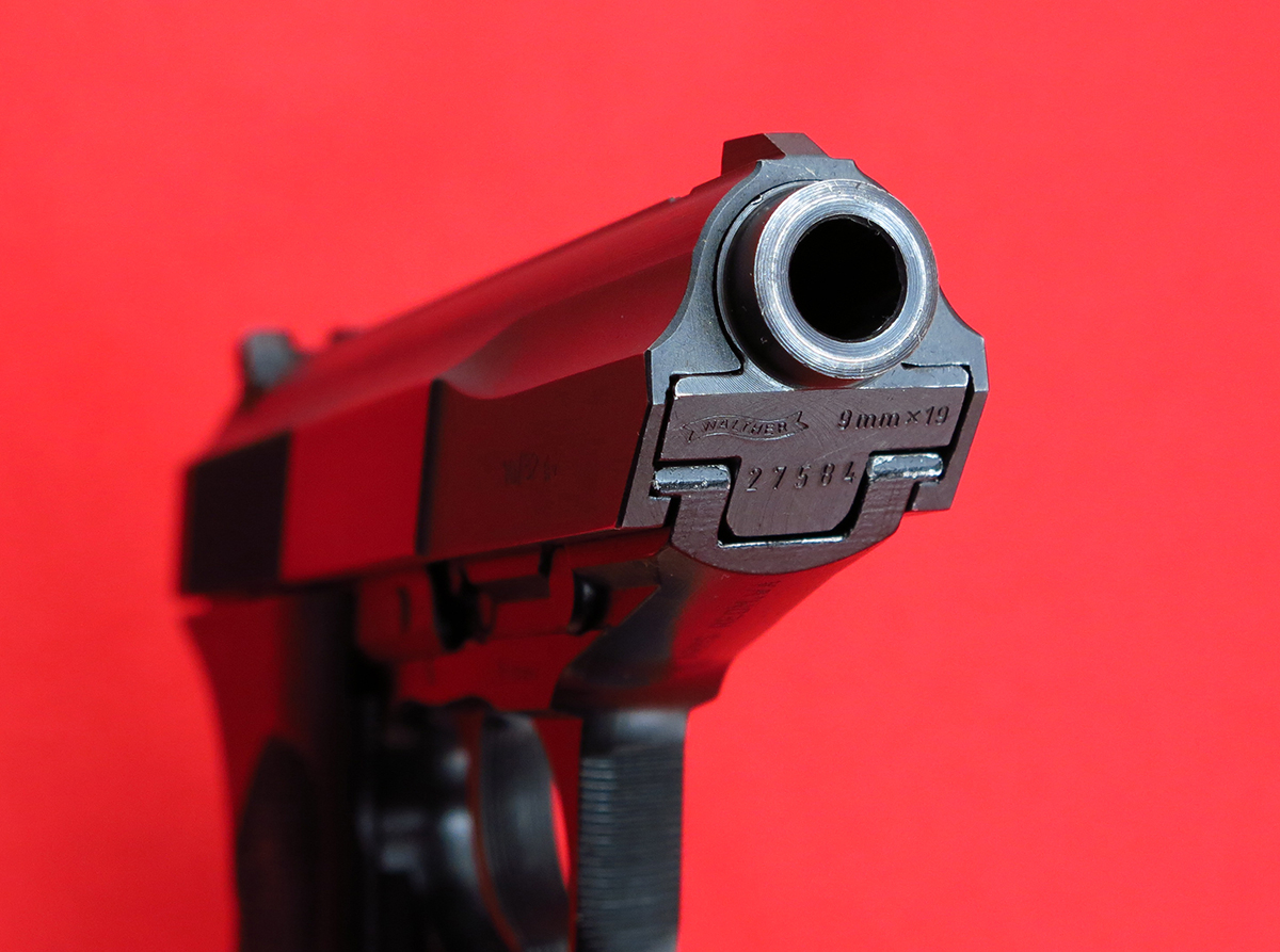 Walther MODEL P5 GERMAN POLICE PISTOL... GOOD SHAPE IN BOX W/ TWO MAGS ...