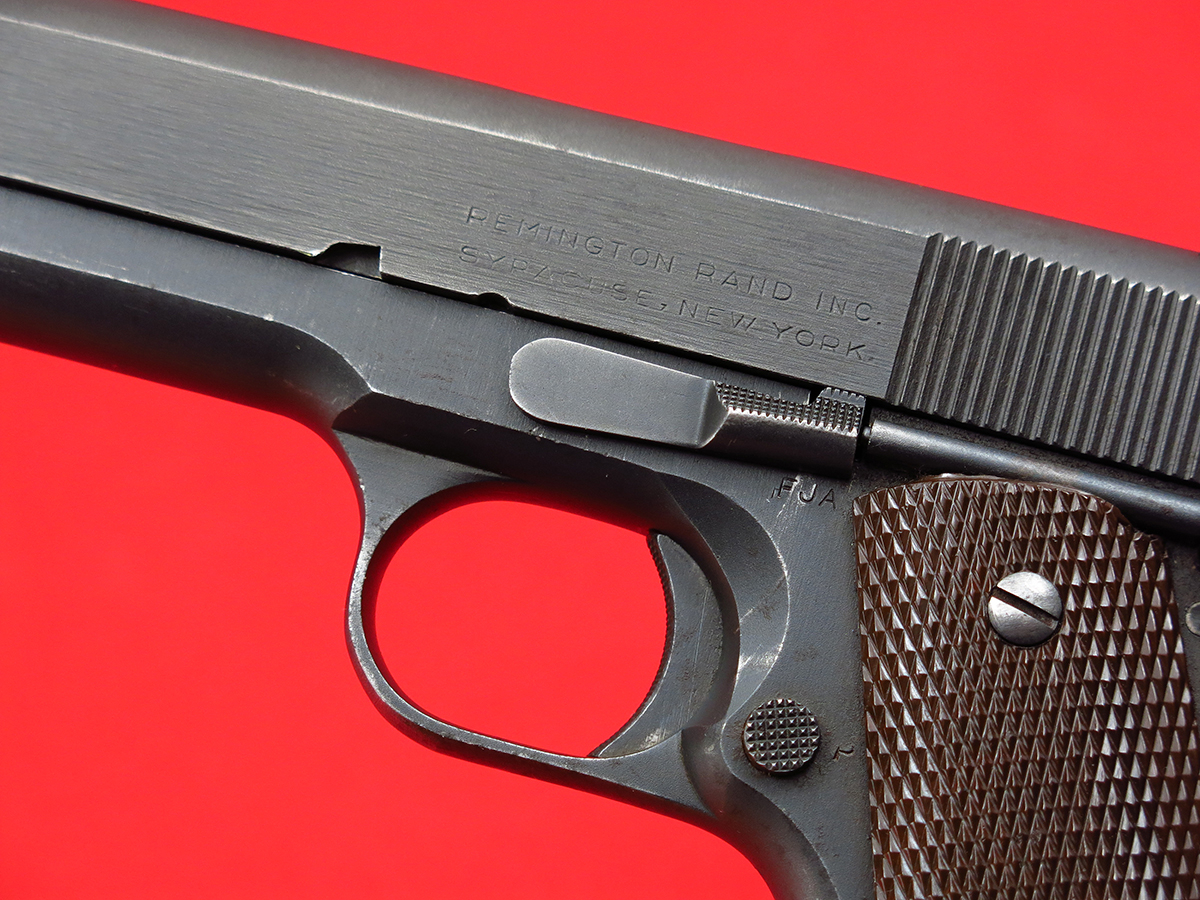 Remington Rand 1911a1 U.S. Army .45 Auto...Type 1 "New York" Slide ...