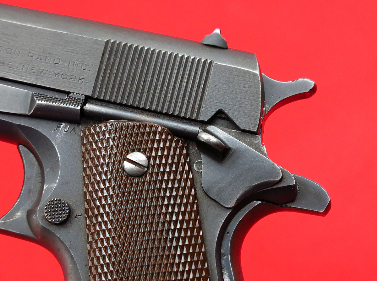 Remington Rand 1911a1 U.S. Army .45 Auto...Type 1 "New York" Slide ...