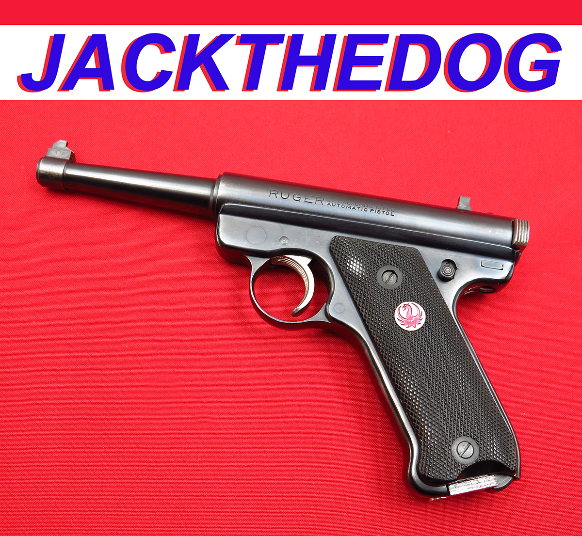 ~ STANDARD MODEL .22 RED EAGLE...RUGER'S VERY FIRST FIREARM, 2ND YEAR ...