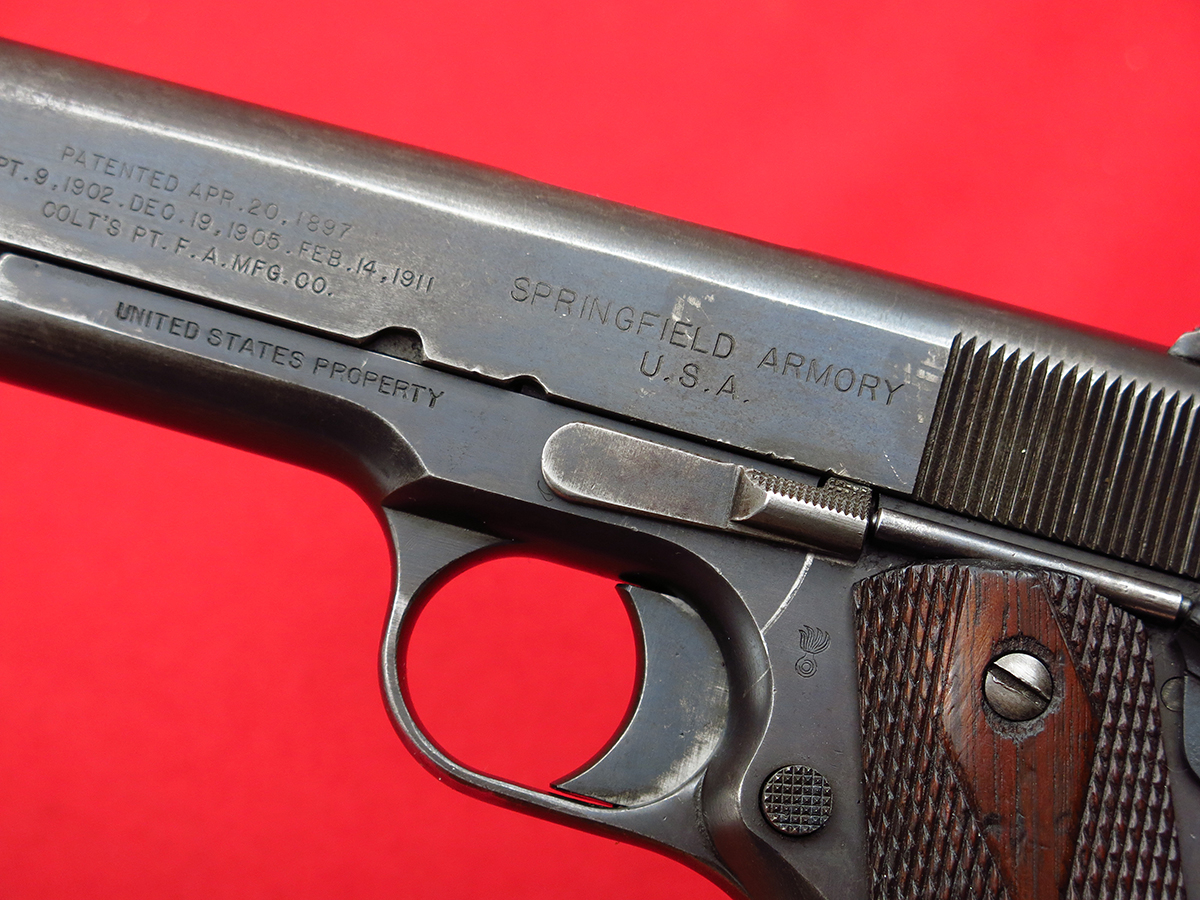 Springfield Armory 1911 U. S. ARMY .45 AUTO... ORIGINAL FINISH/MANY S ...