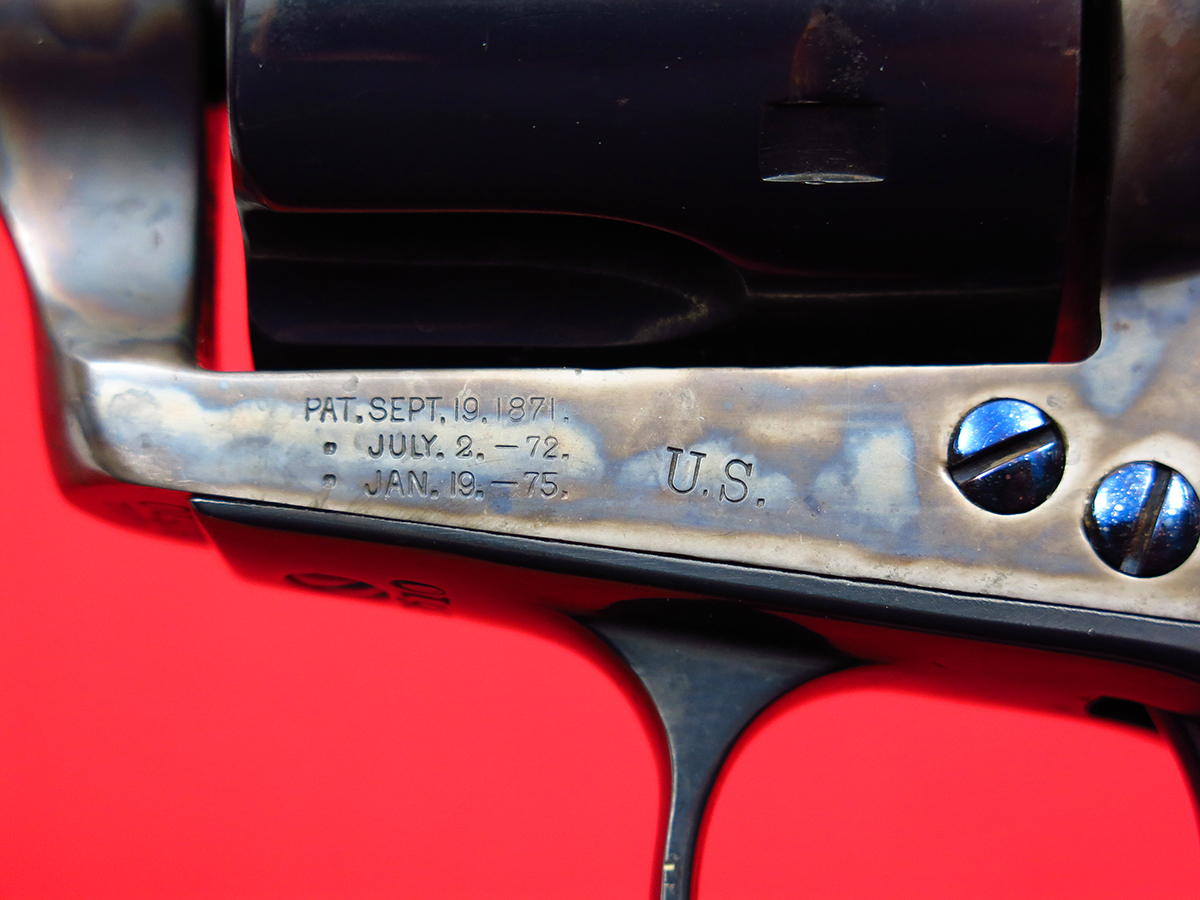 Colt U.S. 1873 Single Action Army .45...Dfc Inspected, Restored, Great ...