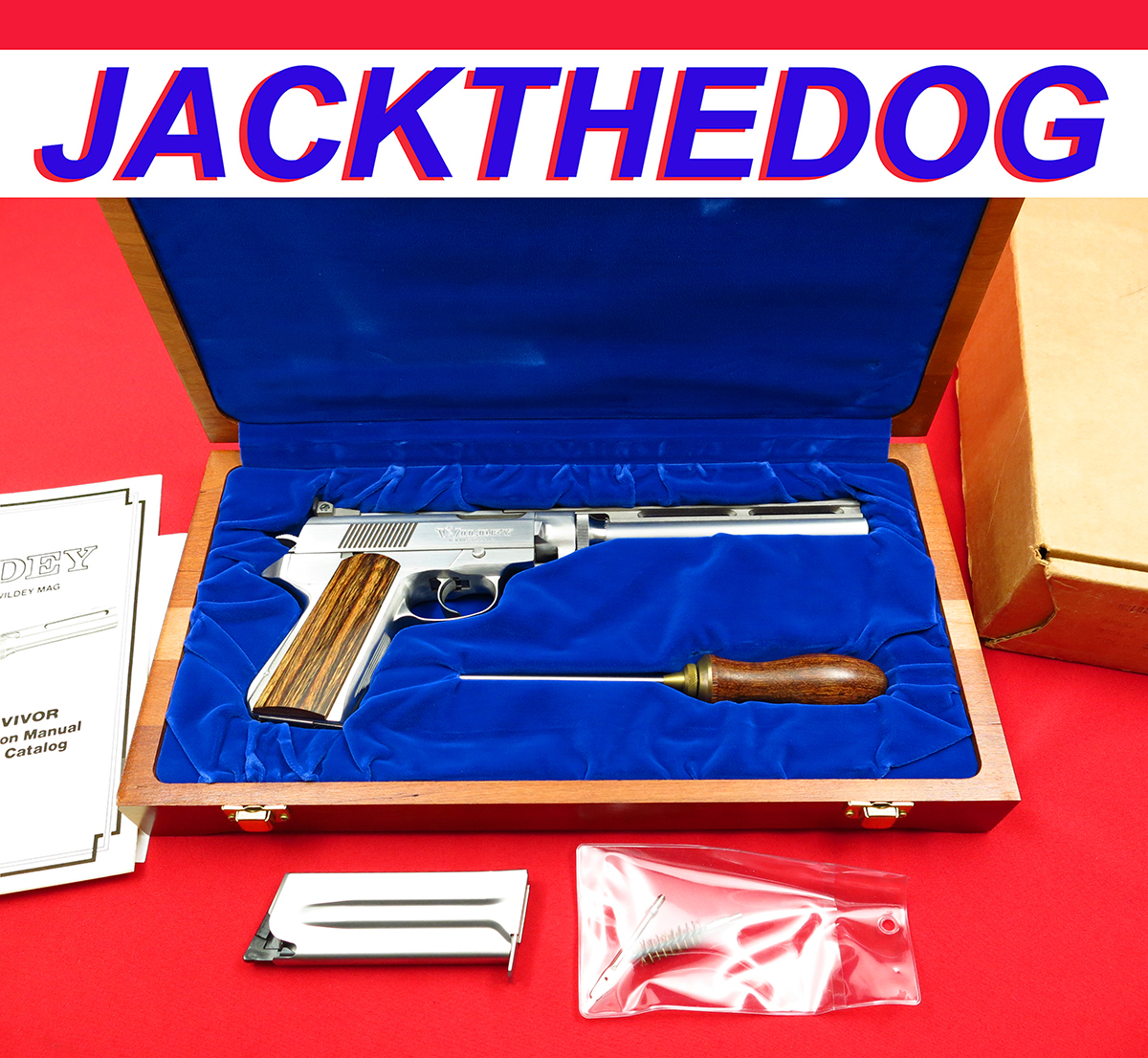 Wildey Survivor .475 Magnum...10" Barrel, Early Gun, Sn# 896...Nice ...