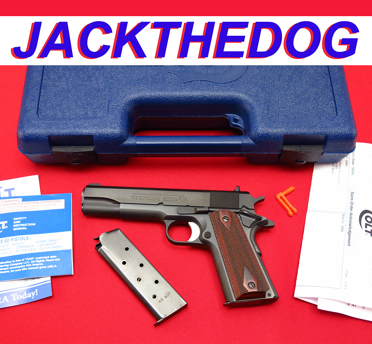 Colt Government Model .45 01991...Excellent Shape In Box/Better Than ...