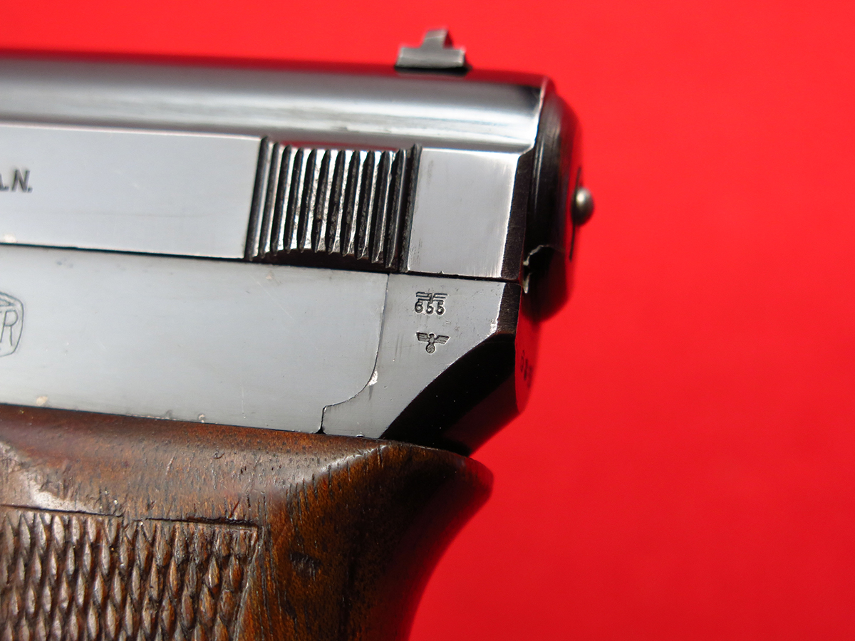 Mauser Model 1934 Ww2 German Army...E/655 Marked, Scarce Pistol...Nice ...