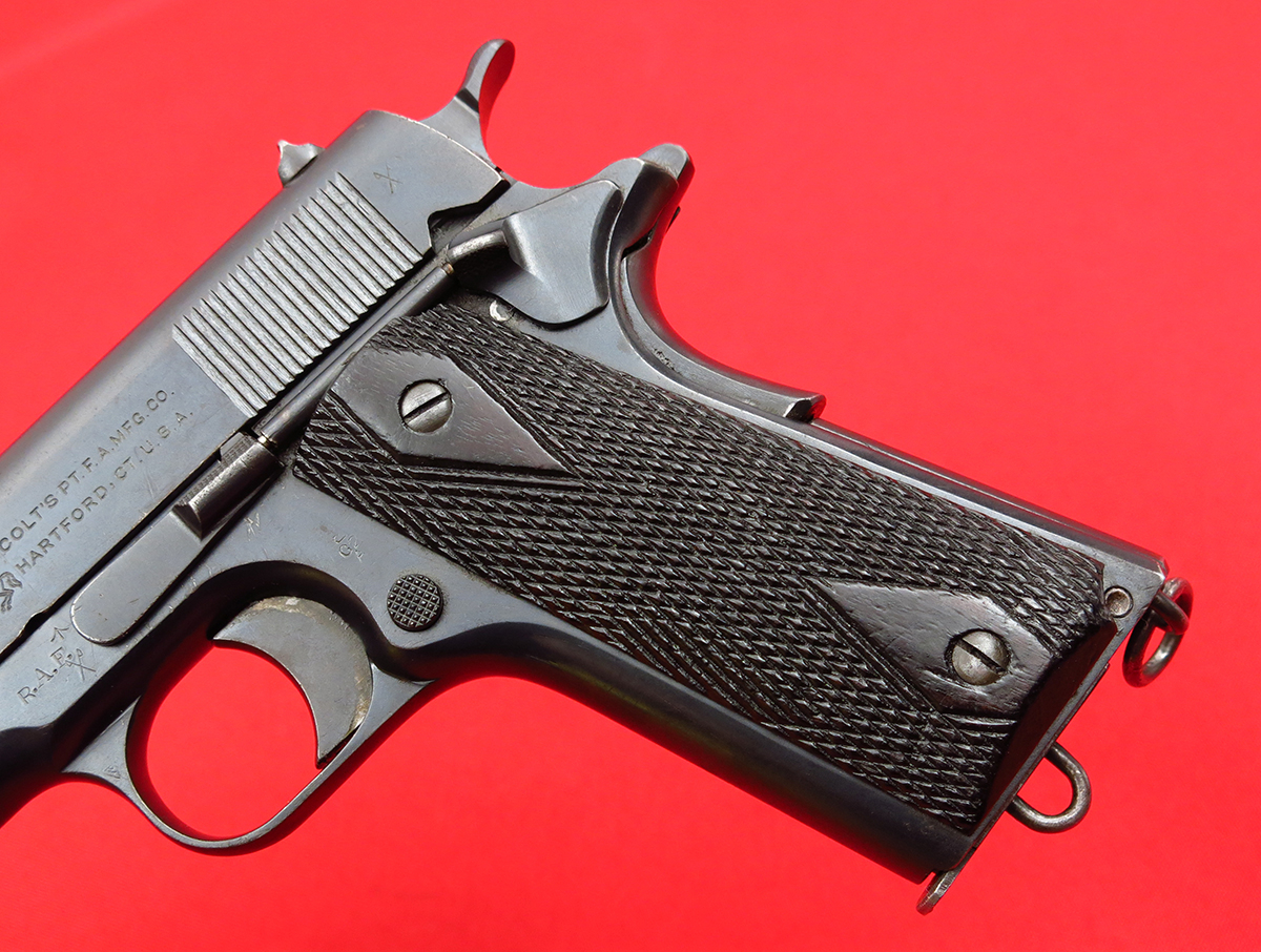 Colt Government Model .455...Ww1 British Royal Air Force (Raf) Marked ...