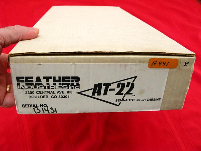 Feather Industries - At-22 Pre-Ban .22 Lr Takedown/Collapsible With ...