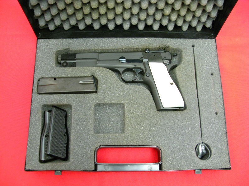 Fn Browning Hi-Power 9mm Gp Competition 6-Inch Bbl, Adj Sights...No Res ...