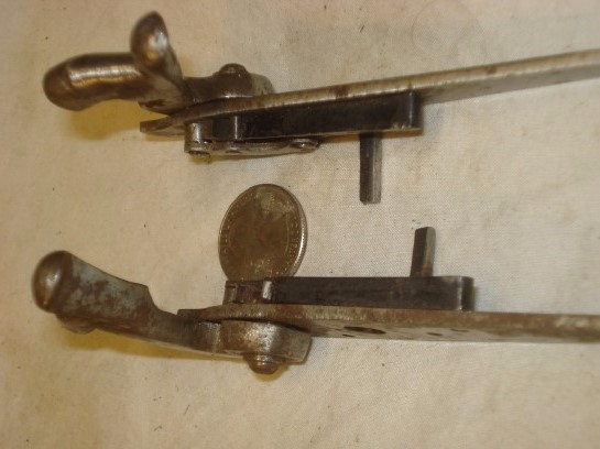 New Pair Of Percussion Back Action Shotgun Locks For Sale at GunAuction ...