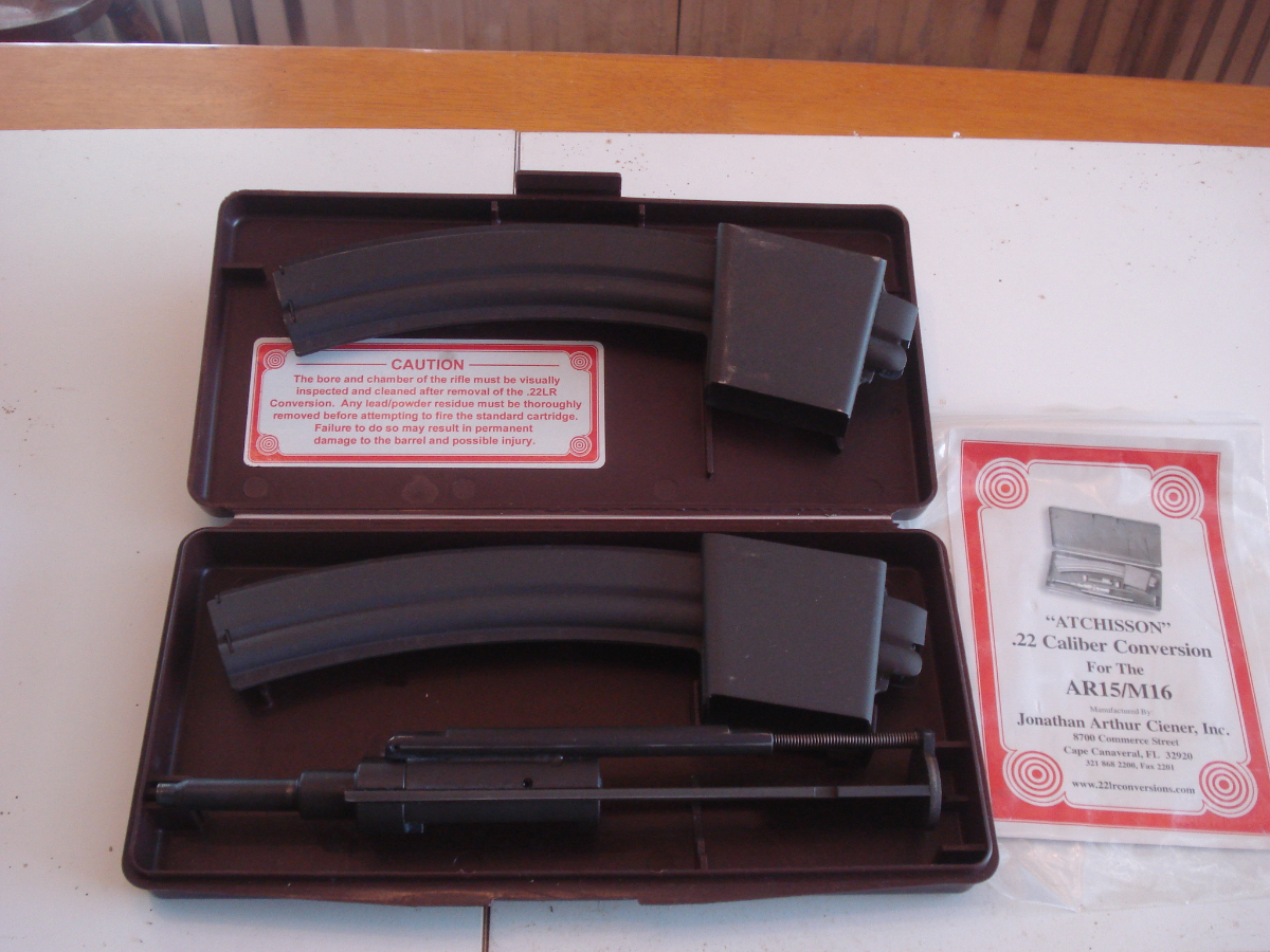 The Atchisson Conversion To 22 For The Ar-15 5.56mm Nato For Sale at ...