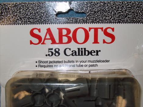 Hornady Sabots 58 caliber muzzleloader for 44 cal - Picture 2