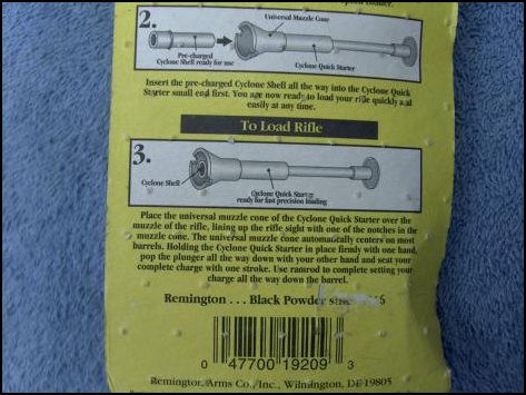 Remington Cyclone Quick Loader Black Powder 50 Cal For Sale at ...